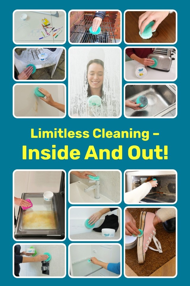 Nanna's Secret Natural Cleaning Clay For All Hard Surfaces - Chemicals ...