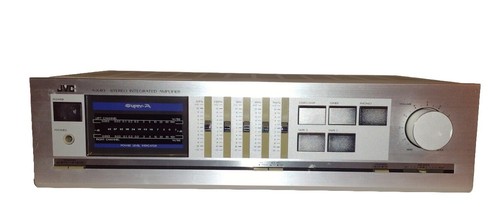 Vintage JVC A-X40 Stereo Integrated Amplifier Super A Silver 1980s ...