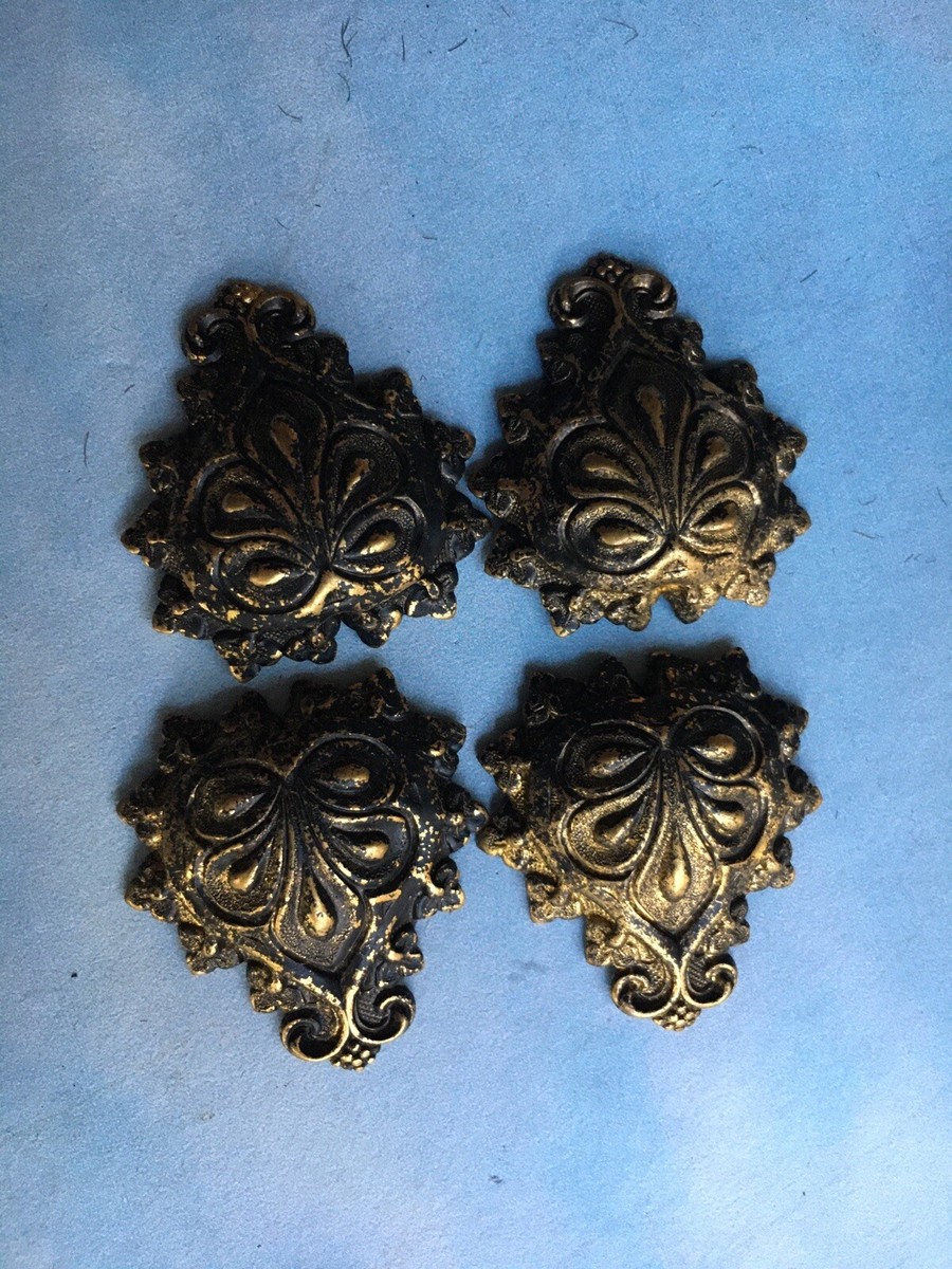Decorative Brass Filigree Closeout 12pcs Raw Brass Filigree Drop