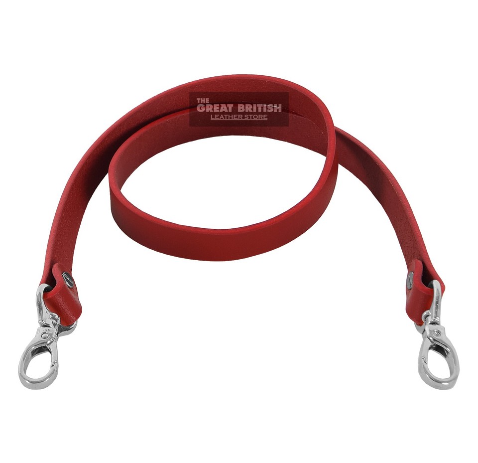 Genuine Leather Bag Handle Straps With Swivel Clasp Handbag Purse ...