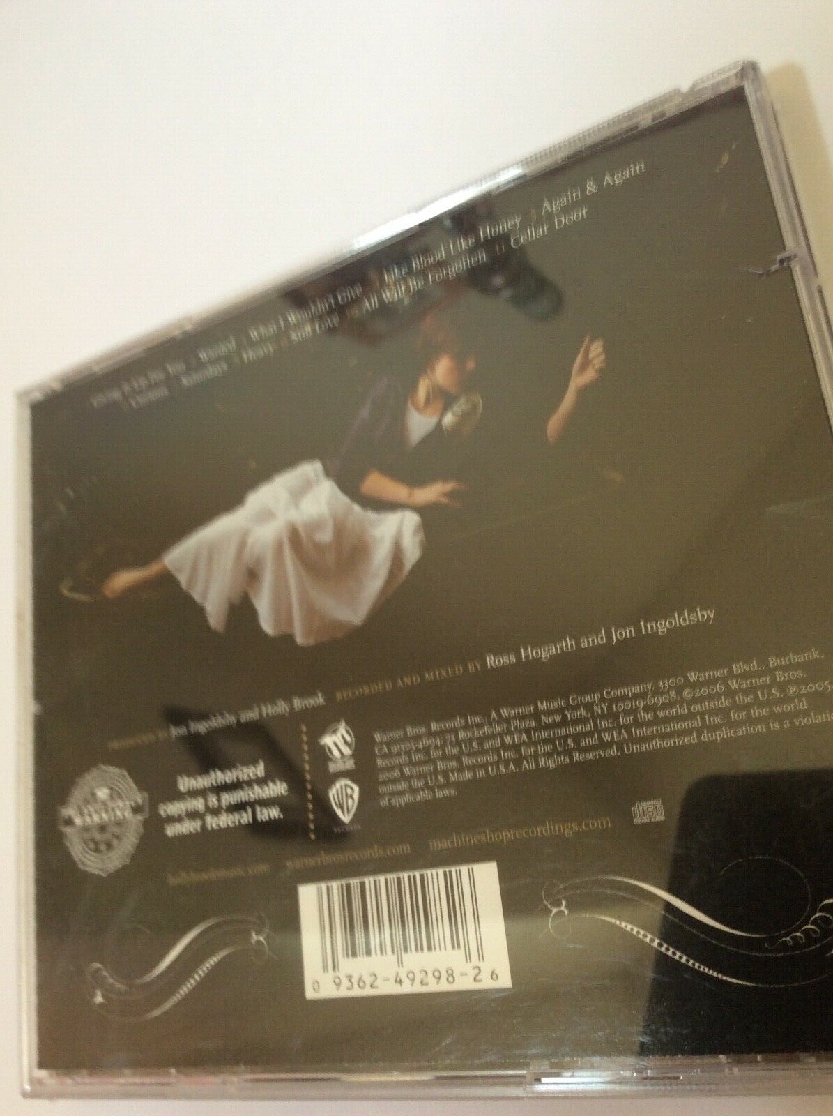 Holly Brook CD 2006 Like Blood Honey Cellar Door Curious Saturdays ...