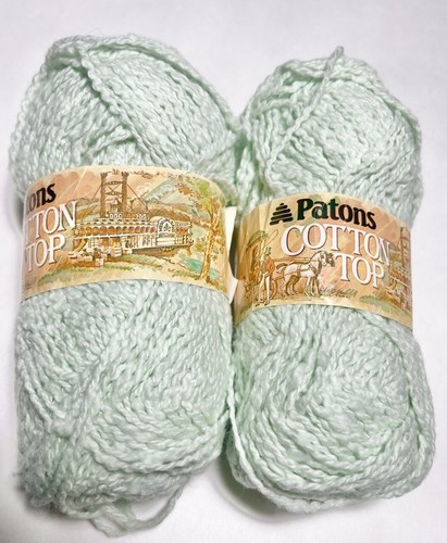 PATONS COTTON TOP YARN. 2-balls. COL 6416. I Combine Shipping, See ...