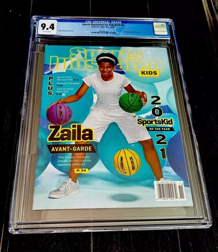 CAITLIN CLARK SI Kids FULL Magazine + Card Panel Newstand MINT 2021 ...