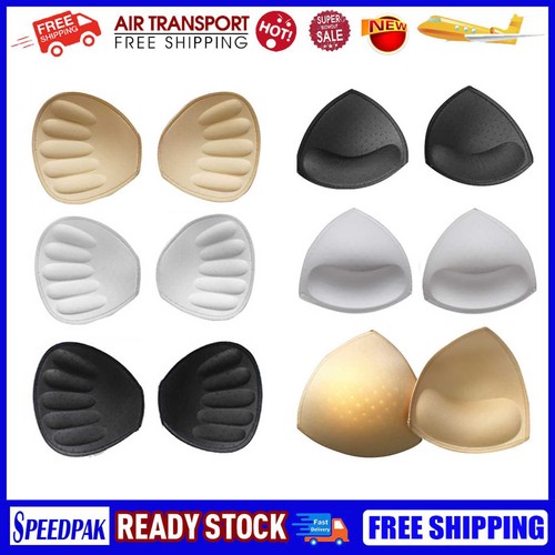 Bra Pads Inserts - 3 Pairs in Set Women Bra Padding for Sports Yoga ...