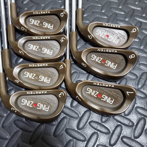 Ping Zing Beryllium copper Red Dot Iron Set #3-9 (7Clubs) | eBay