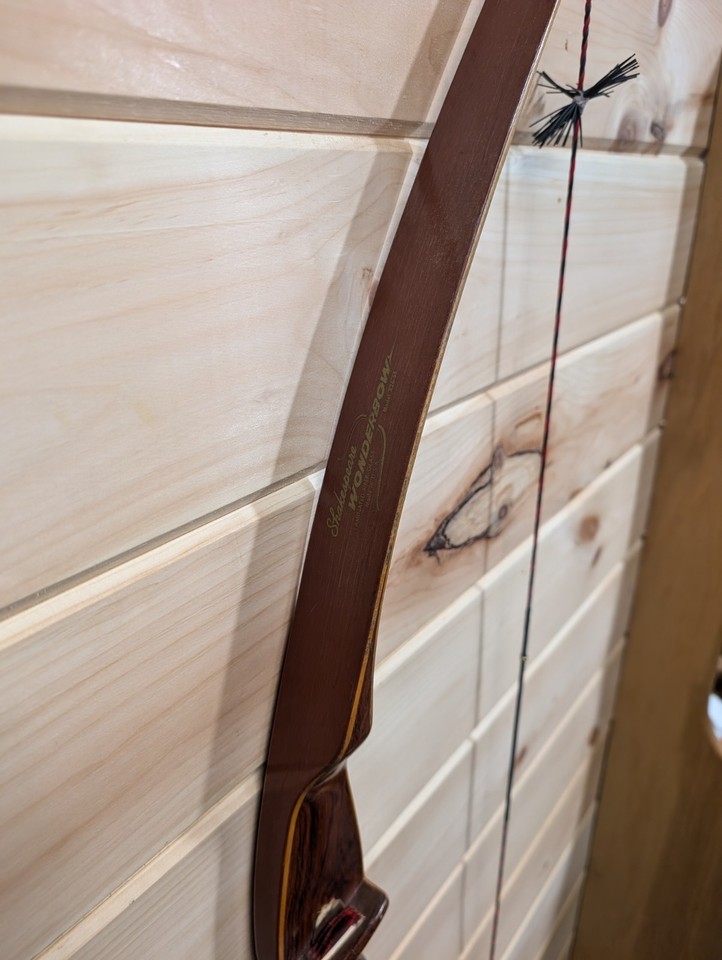 SHAKESPEARE Necedah 50# 55" Recurve Hunting Bow | eBay