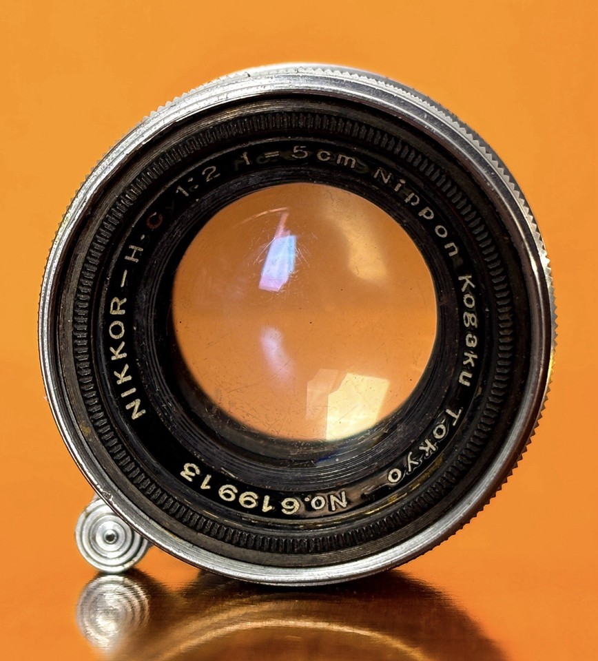 NIKON 50mm f/2 NIKKOR-HC Lens [Leica Thread Mount, Screw Mount , LTM ...