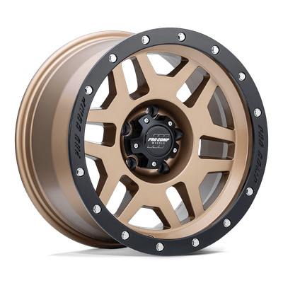 Pro Comp PA41 Phaser 17x9 -6 Matte Bronze & Black Lip Wheel 5X127 5X5 ...