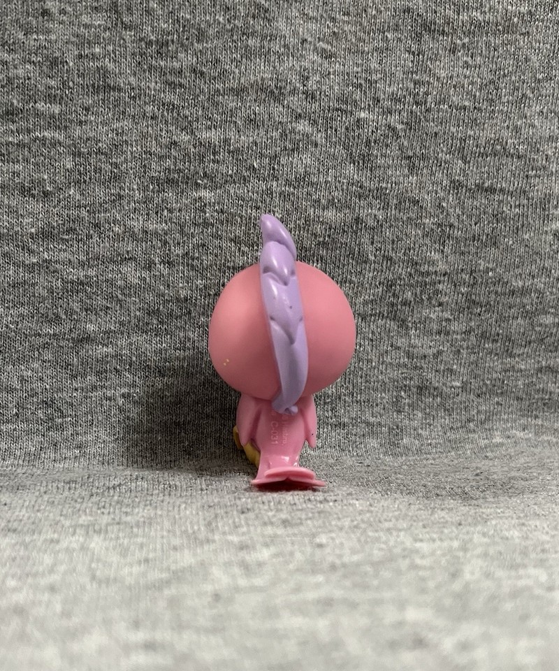 LITTLEST PET SHOP # 923 PINK & LILAC PURPLE COCKATOO BIRD W/ PALM TREE ...