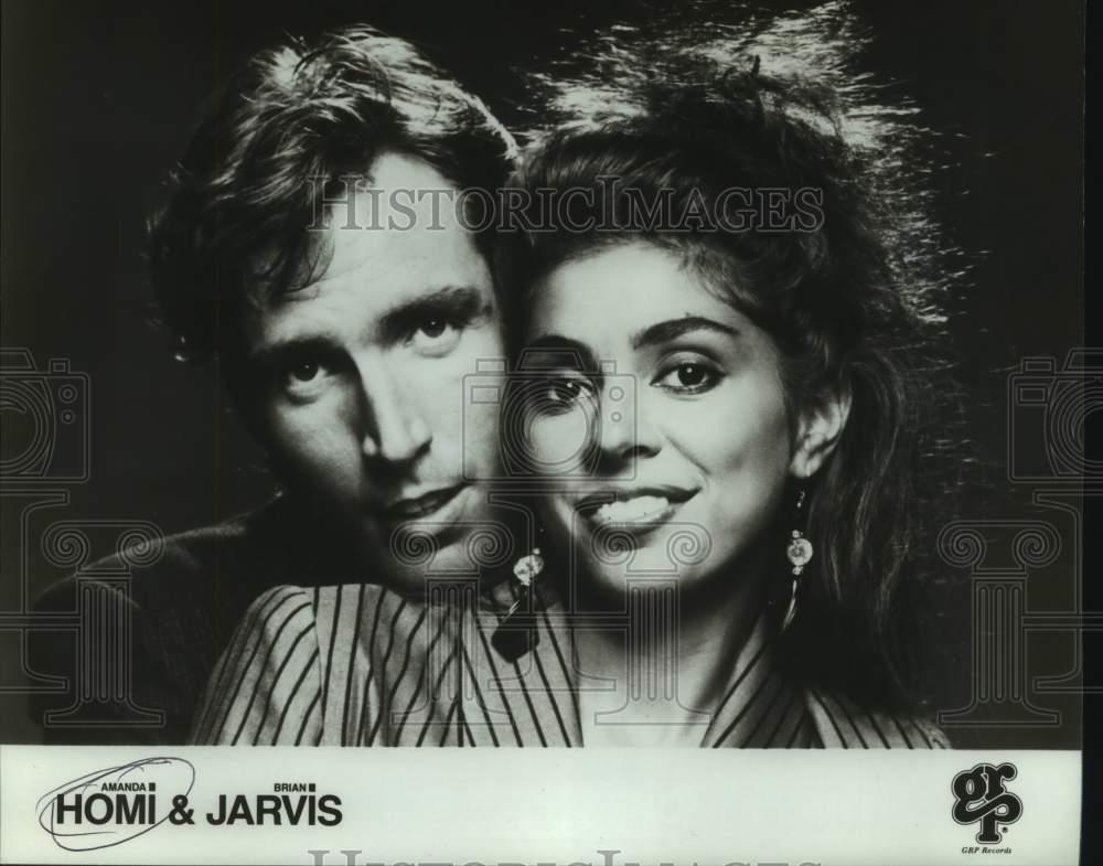 1984 Press Photo Amanda Homi & Brian Jarvis, GRP Recording Artists ...