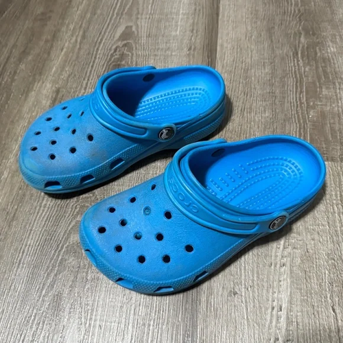 Blue Crocs Classic Clogs - Kids size J 2 | eBay