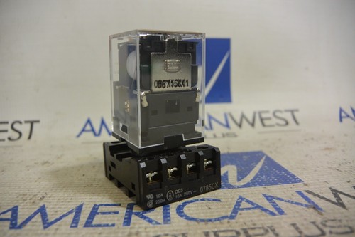 Omron MKS2PIN 250VAC Single Phase Ice Cube Relay with 0785CX Base | eBay