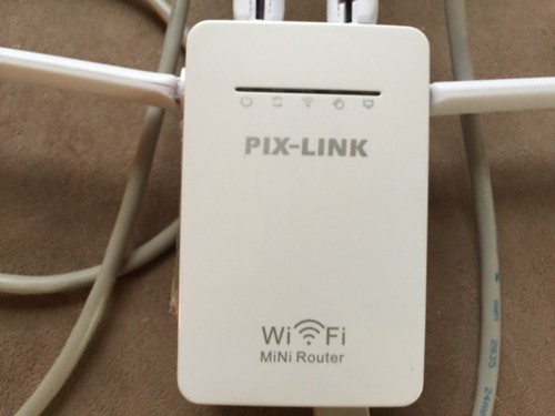 WIFI WIRELESS MINI ROUTER-PIX LINK BRAND-USED NO BOX | eBay