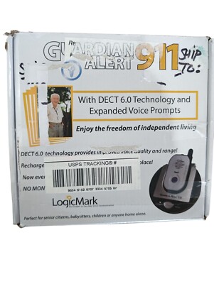 LogicMark Guardian Emergency Medical Alert 911 Model 30511 System | eBay