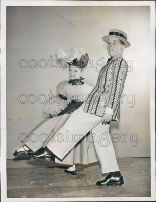 1959 Press Photo Cute Rusty Hamer & Angela Cartwright on Danny Thomas ...