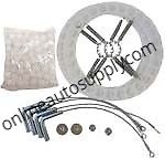 Vehicle Alignment Turn Plate Rebuild Kit 9/16 Bearings Rings Pins ...