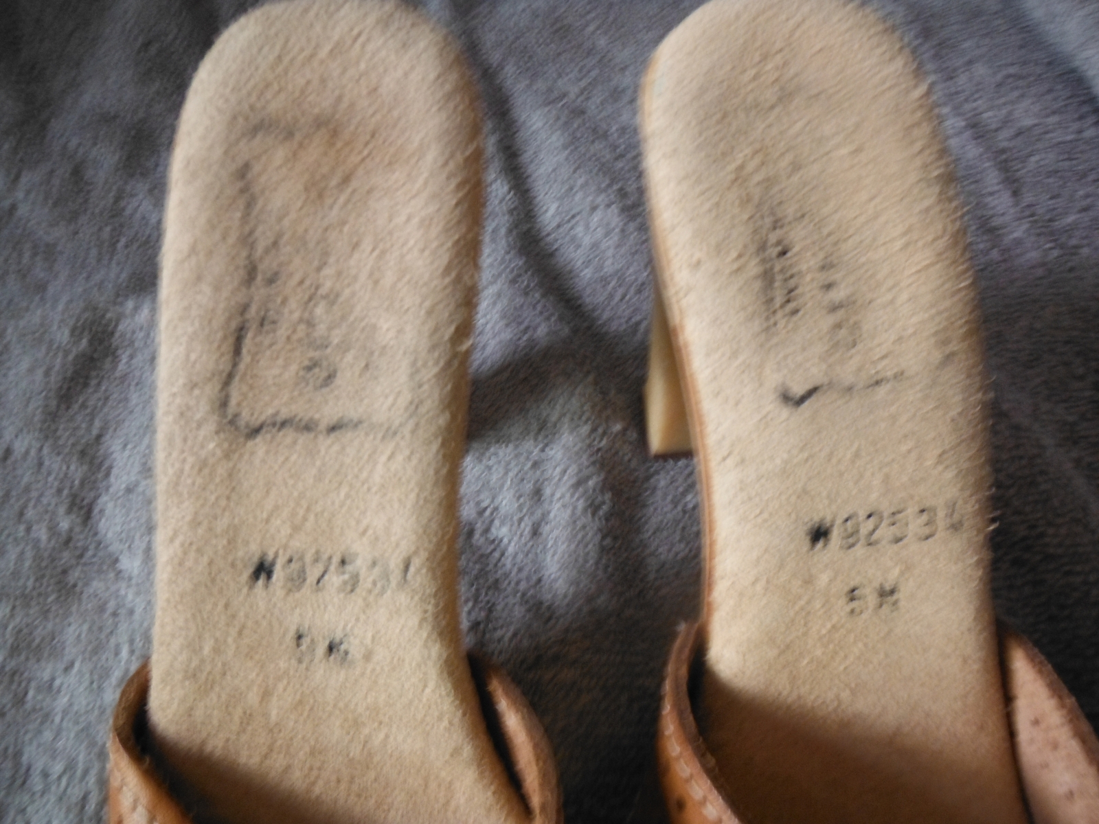 Vintage Rapallo 70’s Disco Sandals Honey Tan High Hee… - Gem