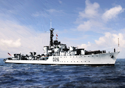 HMS COMET - LIMITED EDITION ART (25) | eBay UK