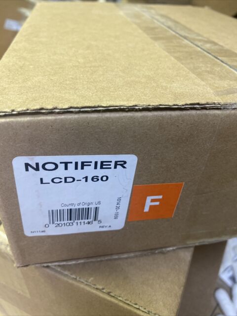 NOTIFIER Lcd-160 Fire Alarm Panel Annunciator LCD160 for sale online | eBay