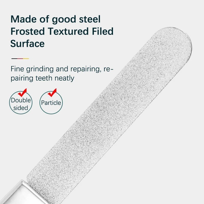 Stainless Steel Teeth File Tooth Grinding Tools Dental Correction Tools ...