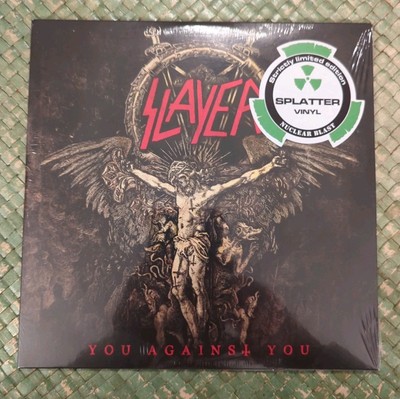 SLAYER You Against You 7" Splatter Vinyl Single 2016 RARE. Sealed Mint ...