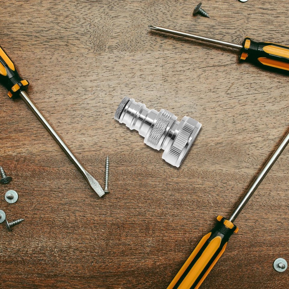 Washing Machine Faucet Hose Adapter Galvanized Brass Quick Connect ...