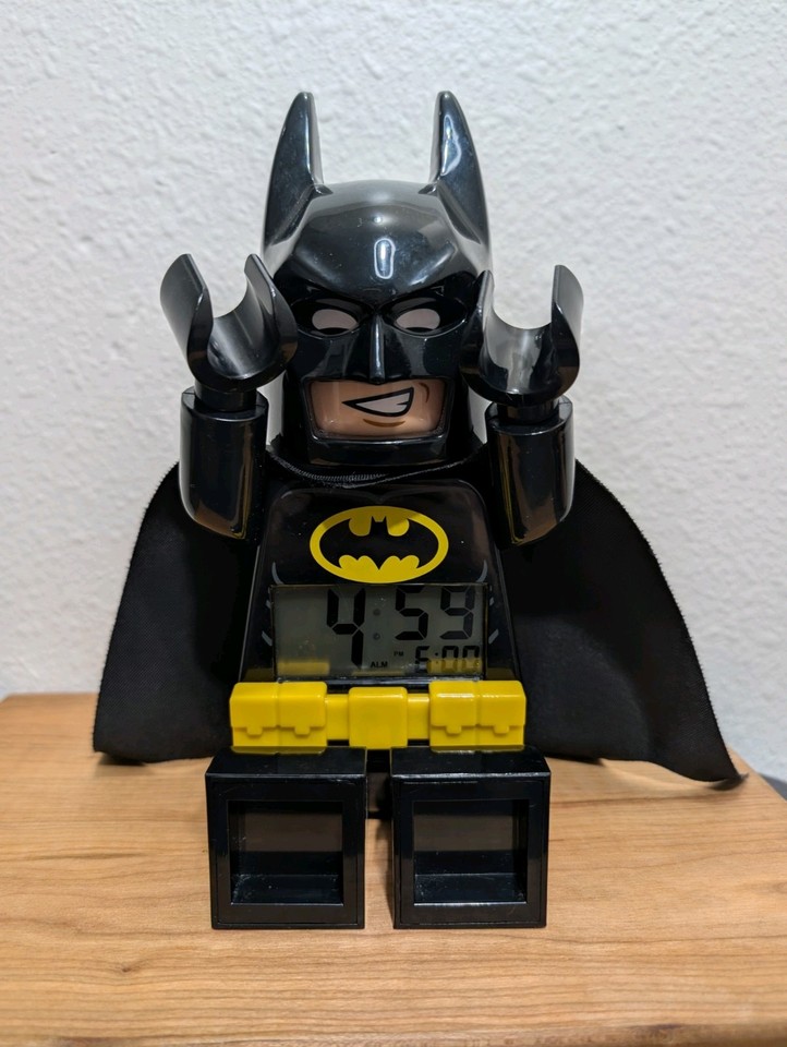 Lego Batman Digital Alarm Clock DC Comics Super Heroes Tested & Working ...