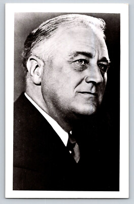 Franklin Delano Roosevelt President FDR Picture Postcard | eBay