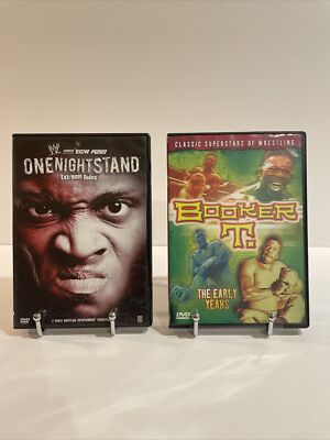 WWE: One Night Stand (DVD, 2007) & “NEW” Booker T. The Early Years(DVD ...