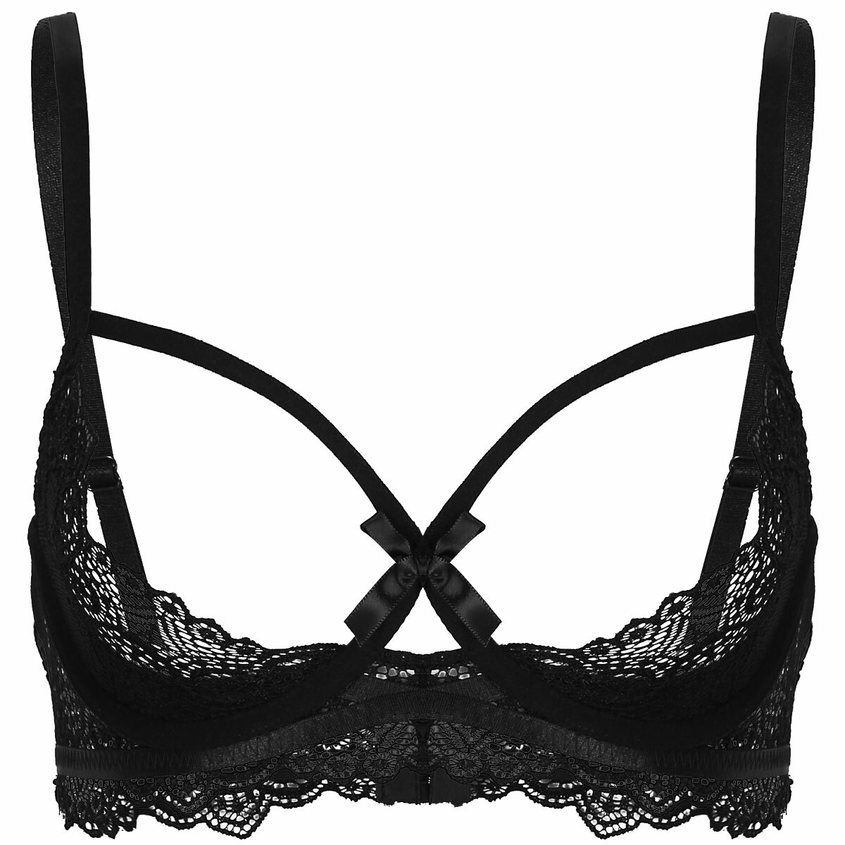 Open Cup Push Up Bra