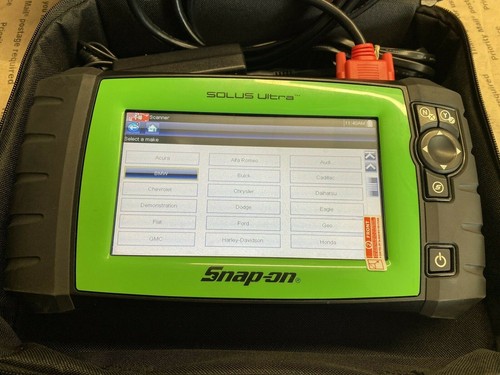 Snap-on Solus Ultra 20.2 RARE Diagnostic Automotive Scanner EESC318 ...