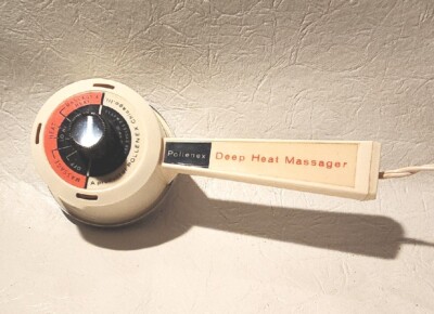 Vintage Pollenex Deep Heat Massager 2 Temperature Settings Handheld ...