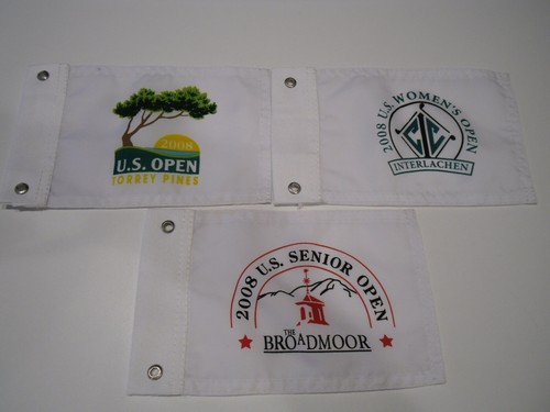 2008 USGA Golf Hole Pin Souvenir Flags, 8 1/2" x 5 1/4" - NEW | eBay