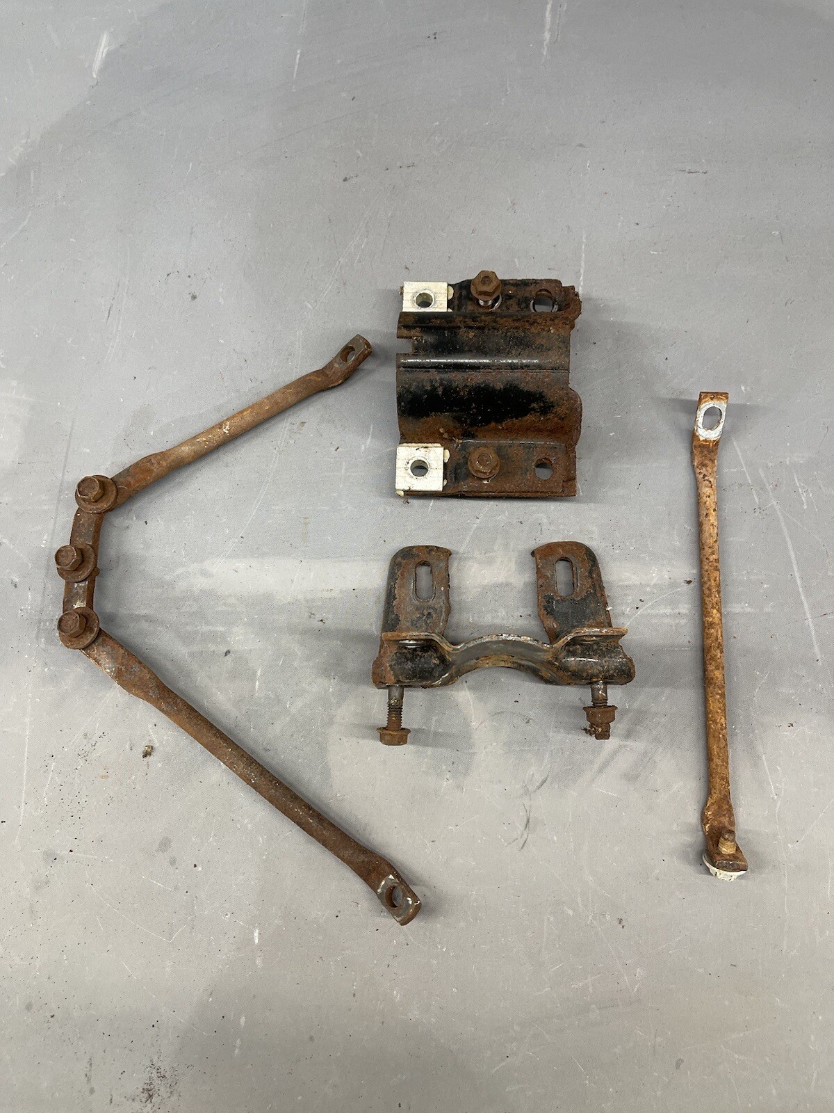 1968 1969 Ford Fairlane Falcon Steering Column Dash Braces Ranchero ...