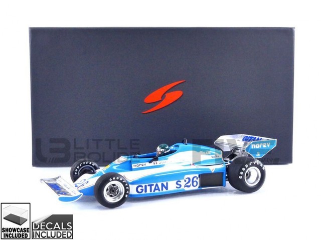 Spark Model Ligier JS7 #26 Winner Sweden GP F1 197 1 18 18S679 for sale ...