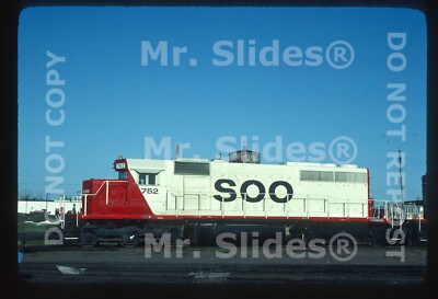 Original Slide SOO Line Fresh Paint SD40 752 Superior WI 1983 | eBay