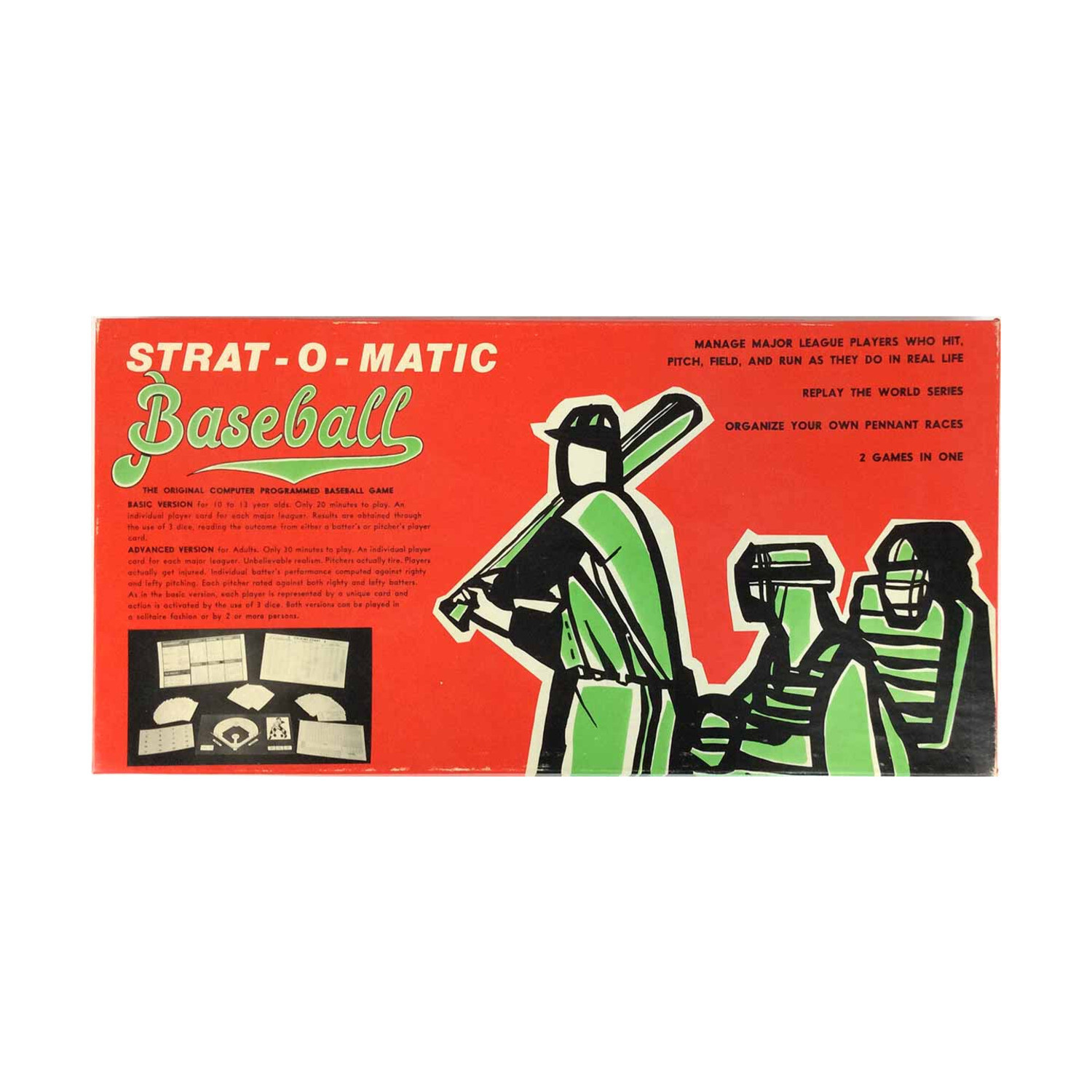 Strat-O-Matic Boardgame Baseball (1978 Season Teams) Box VG/VG+ | eBay
