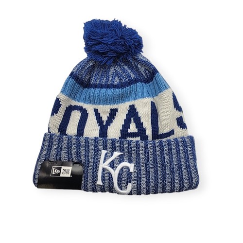 Authentic New Era Kansas City Royals 2017 Sport Knit Cold Winter Hat ...