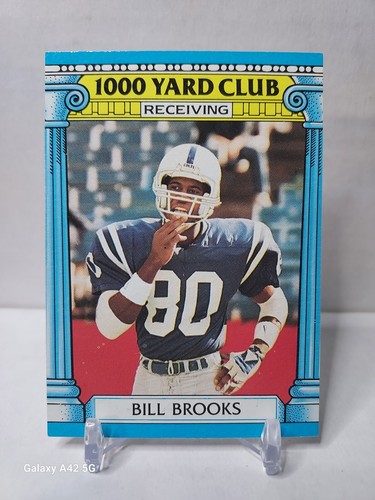 1987 Topps 1000 Yard Club #15 Bill Brooks Indianapolis Colts | eBay