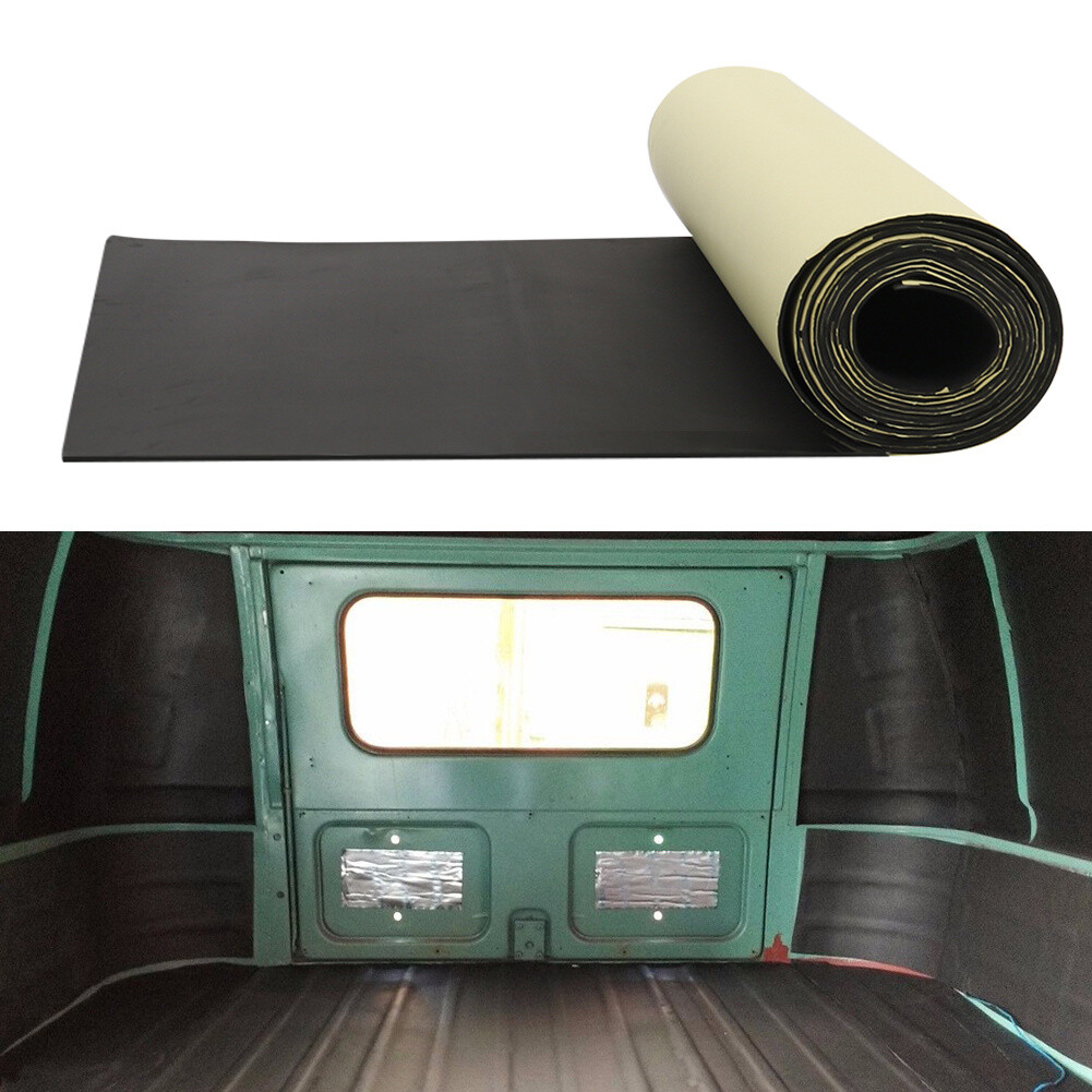 Self Adhesive Sound Deadening Mat Car Van Sound proofing Vibration ...