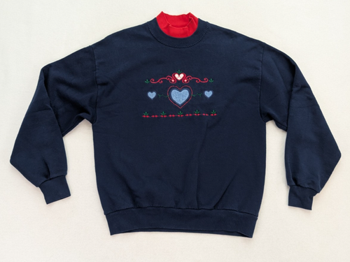 Endless Designs Women's Sweatshirt Size L Embroidered Grandma 90s | eBay