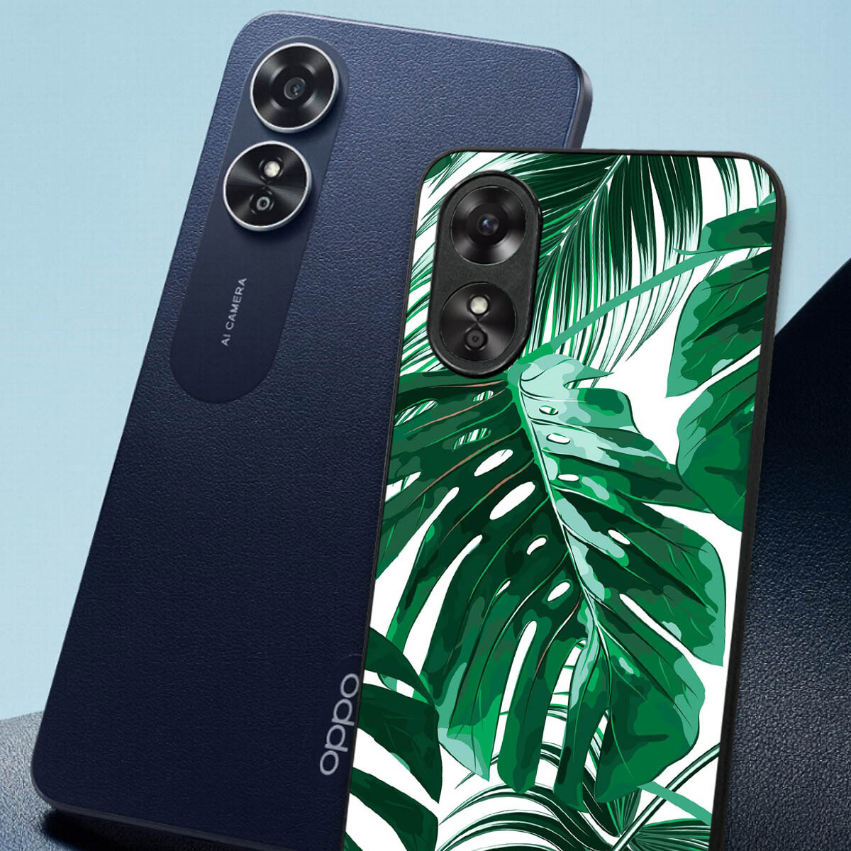 ( For Oppo A79 5G ) Back Case Cover H23258 Tropical Leaf | eBay
