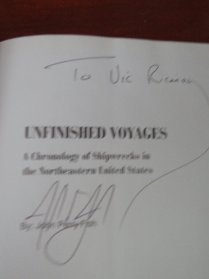 UNFINISHED VOYAGES BOOK, by JOHN PERRY FISH | eBay
