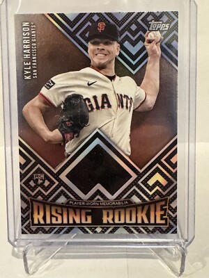 2024 Topps Update Series - Rising Rookie Relics #RRR-KH Kyle Harrison ...