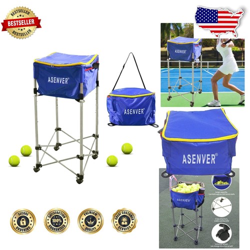 Durable Removable Pickleball Hopper Cart - 160 Balls Capacity ...