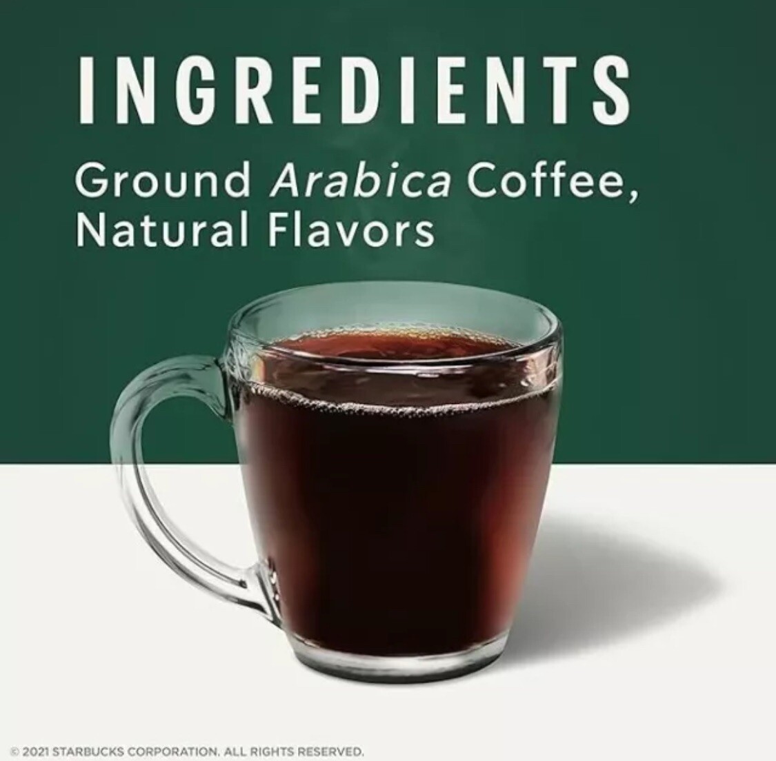 Cafe Verona Kcup Starbucks Cafe' Verona 2.5 Oz Ground Necco Coffee