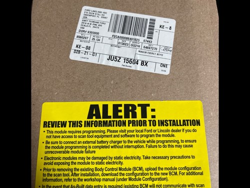 oem ford body control module JU5Z 15604 BX | eBay