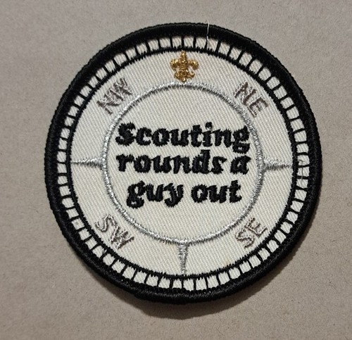Scouting Rounds A Guy Out - BSA patch | eBay