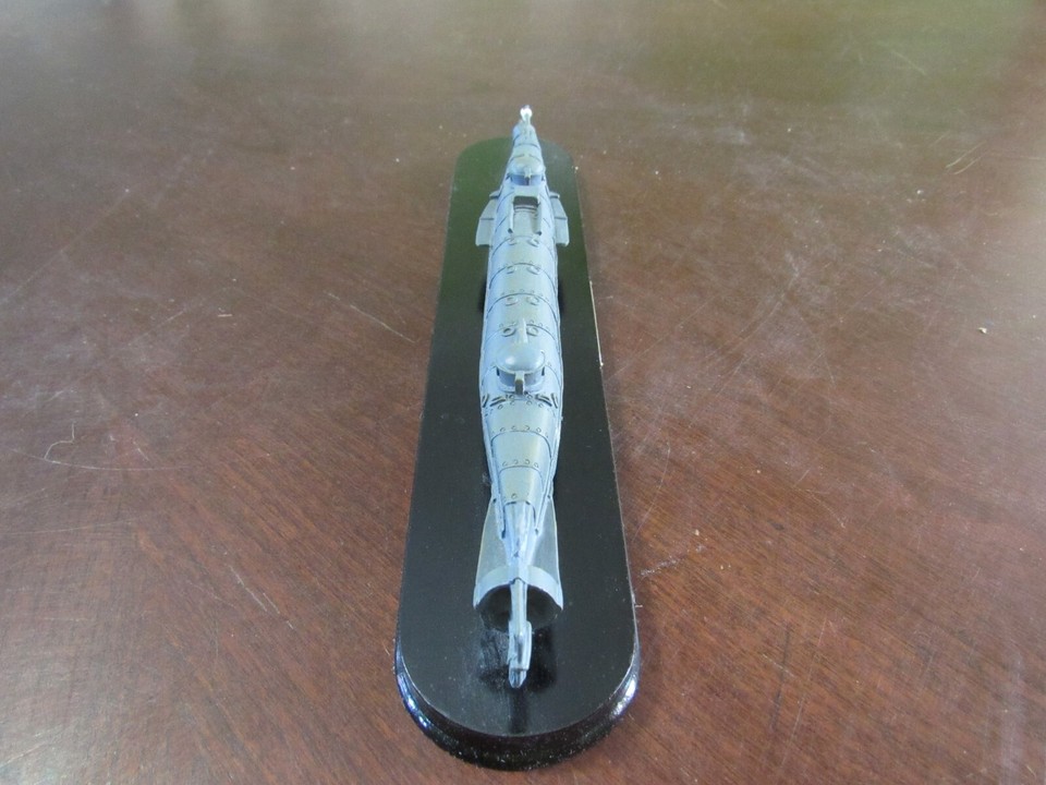 CSS H.L. HUNLEY RESIN MODEL SUBMARINE AMERICAN CIVIL WAR ACW 10” 250MM ...