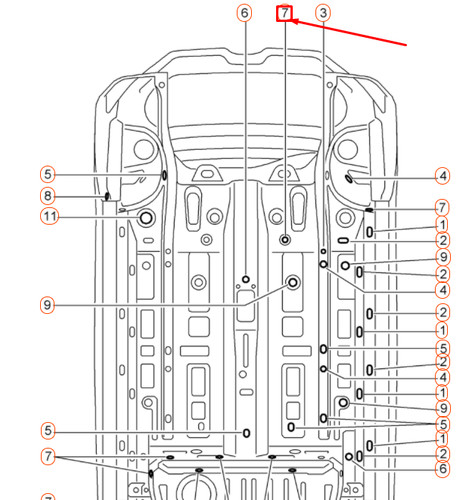 NEW VOLKSWAGEN UP FLOOR BUNGS 20MM 7L0899182A ORIGINAL 7L0-899-182-A | eBay